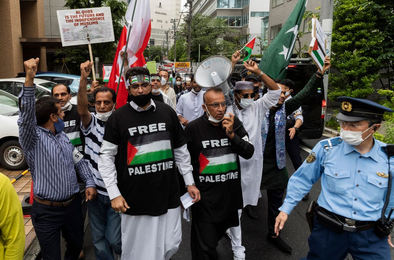 The Latest: EU hails Gaza cease-fire, calls for peace talks