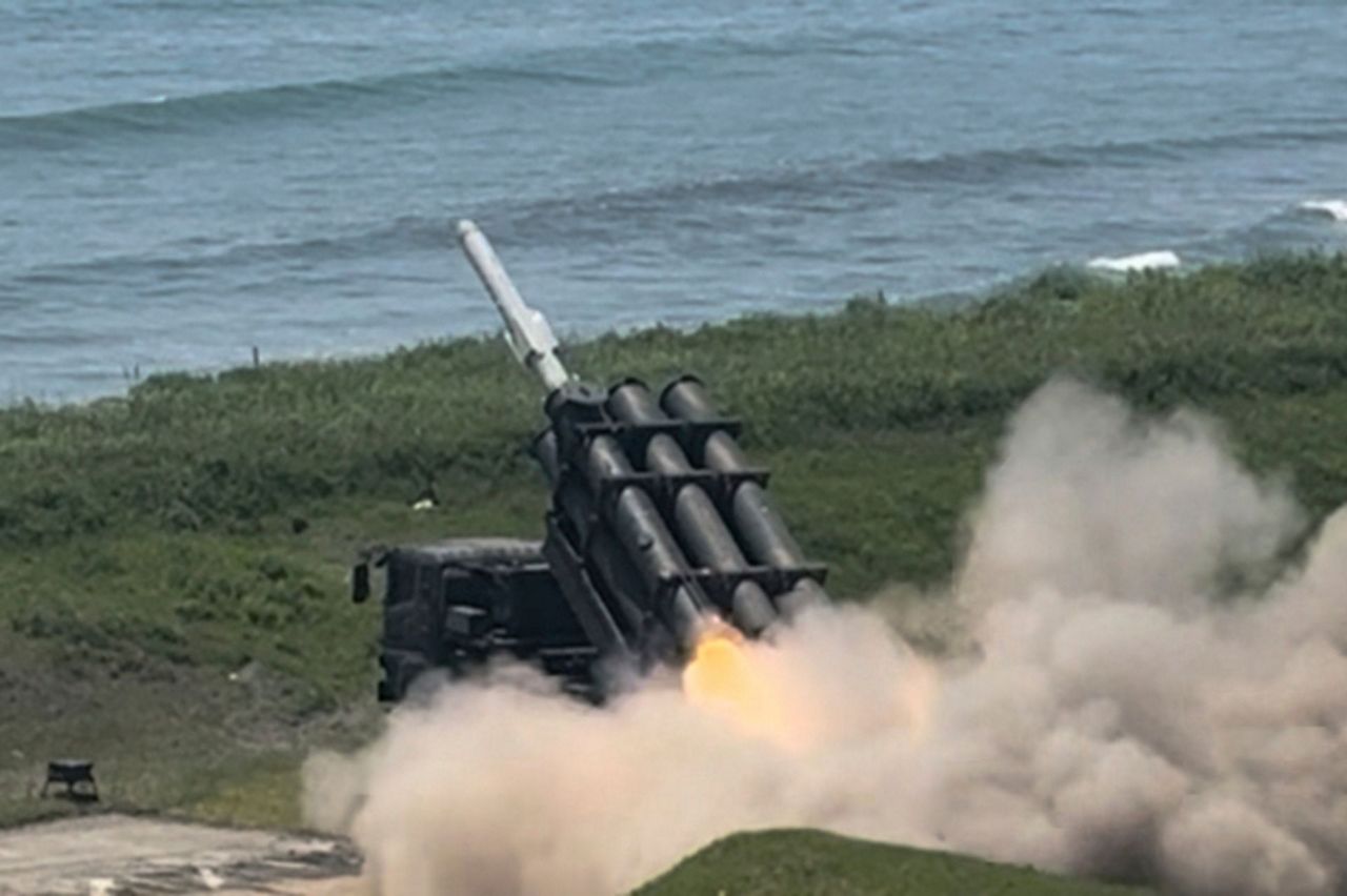 Japan conducts its first missile test on its own territory