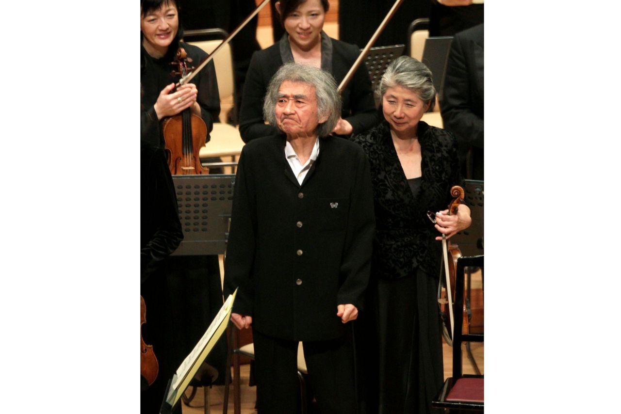 Acclaimed Japanese conductor Seiji Ozawa dies at age 88