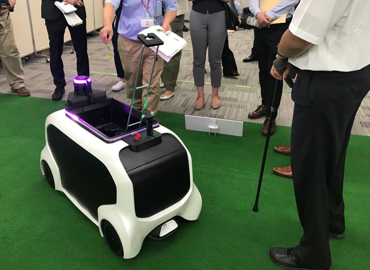 Olympic robots offer 'virtual' attendance, help out on field