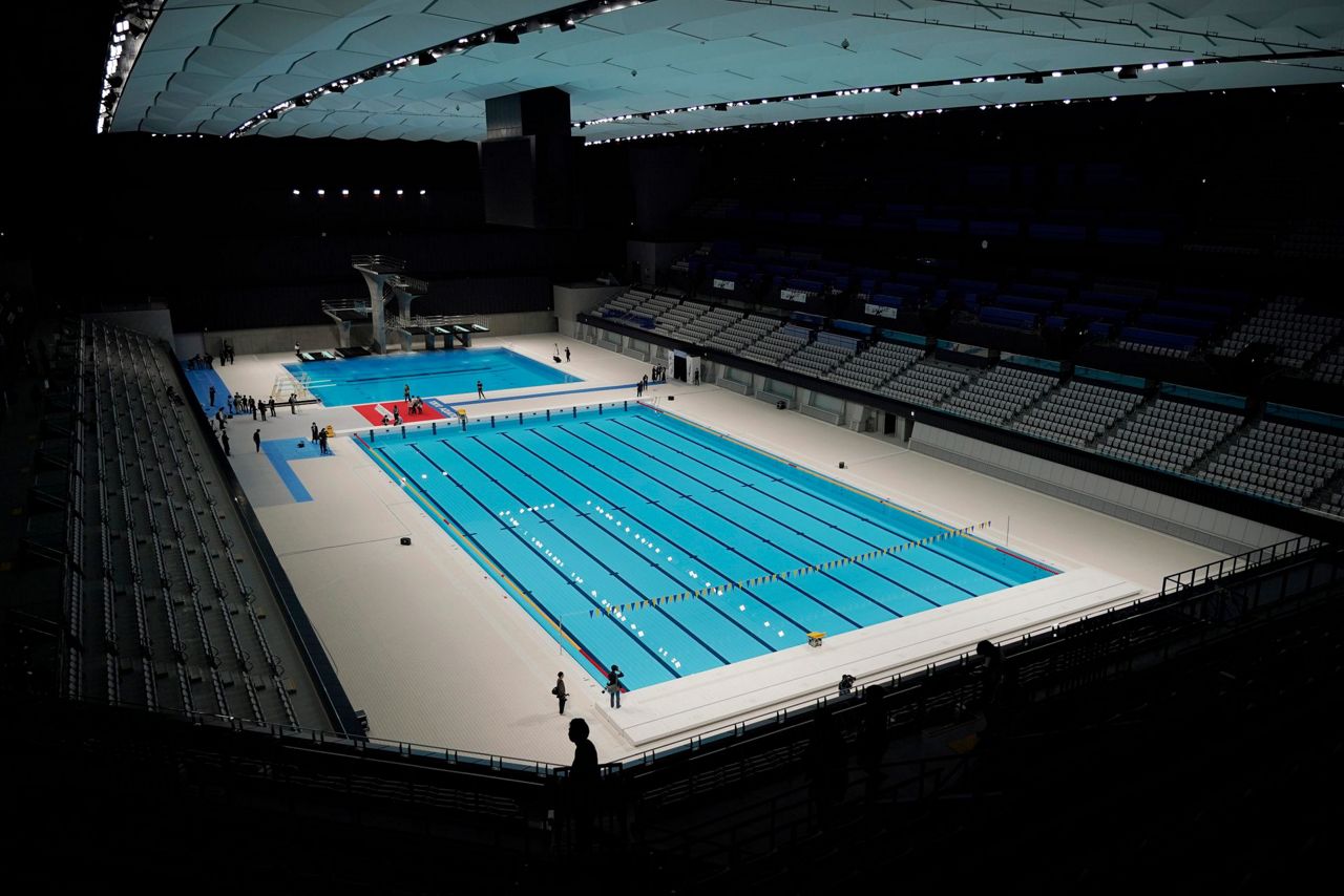 Olympic swim venue ready and now comes hard part: COVID-19