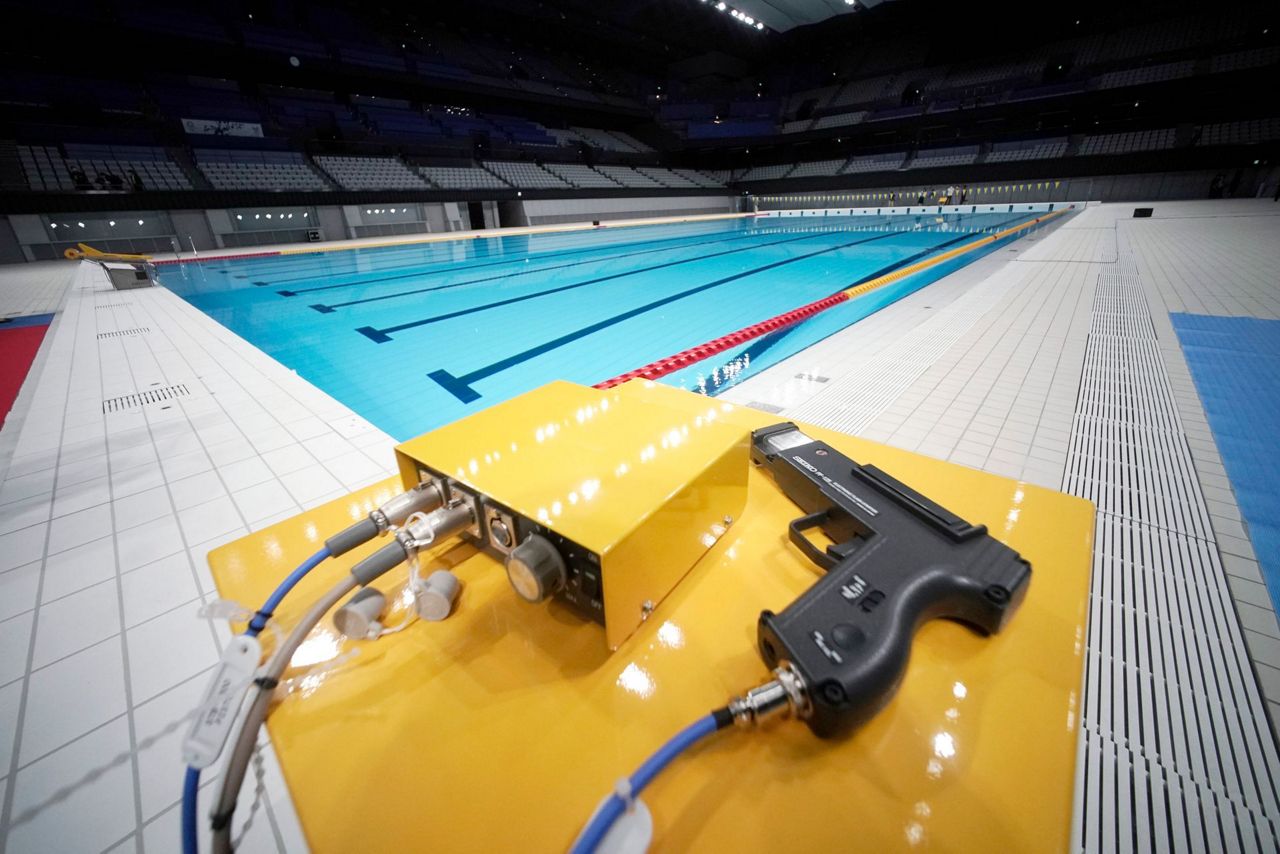 Olympic swim venue ready and now comes hard part: COVID-19