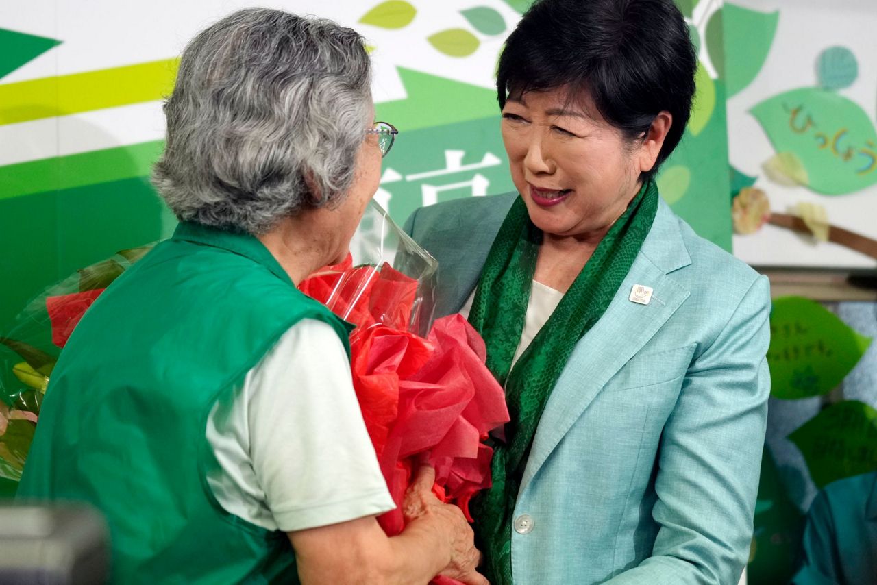 Tokyo Gov. Koike wins a third four-year term as head of Japan's ...