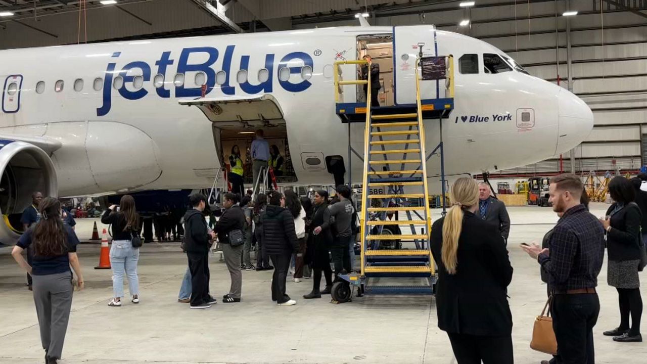 Students visit JetBlue as part of Career Discovery Week