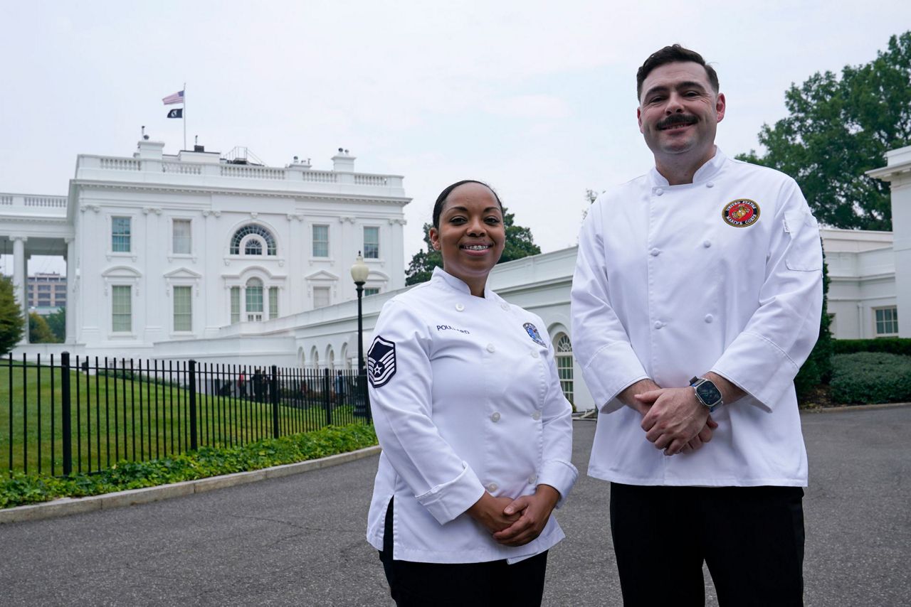 Jill Biden hosts military chefs crowned 'Chopped' champs for guest ...