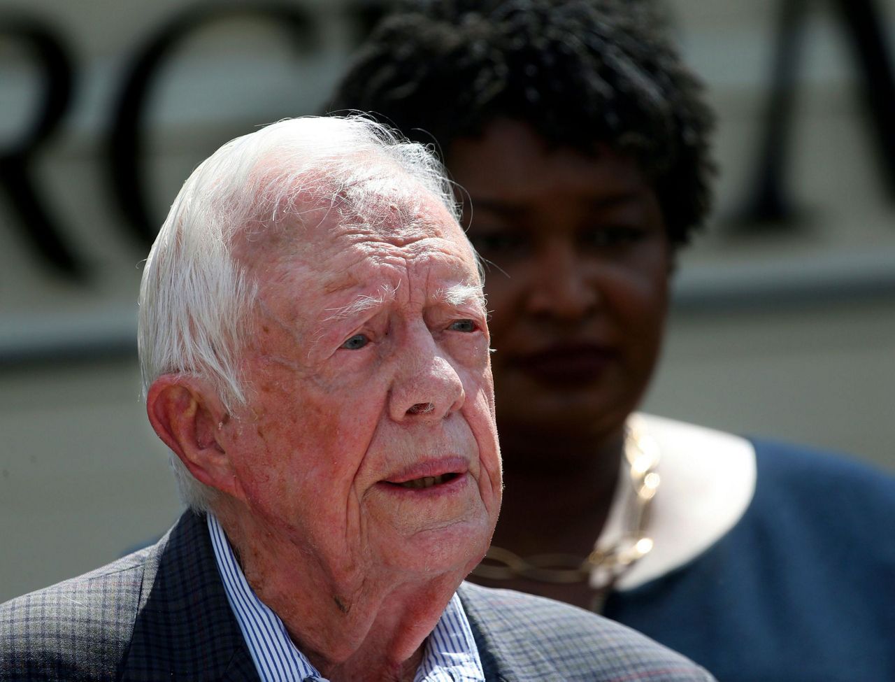Jimmy Carter's new milestone: longest-lived US president