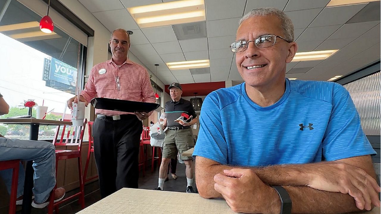 Canton man eclipses 800 consecutive visits to Chick-Fil-A