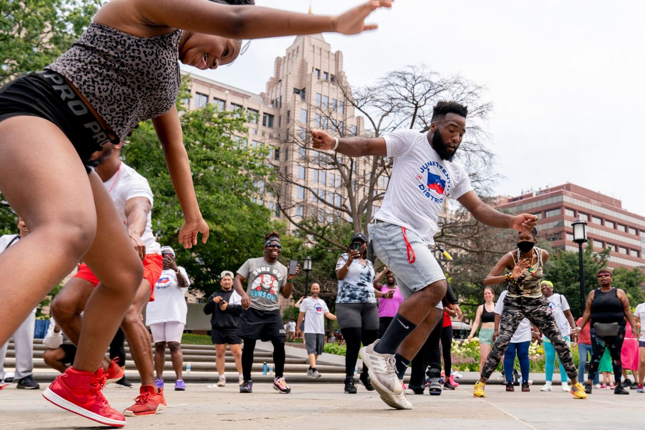 Americans mark Juneteenth with parties, events, quiet reflection on end ...