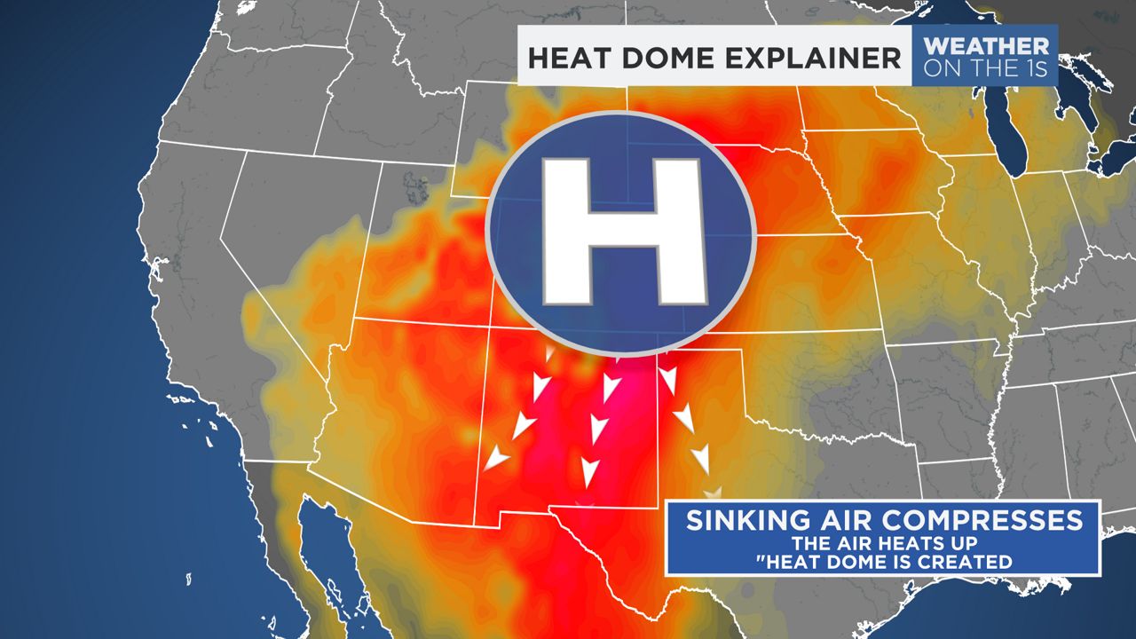 Bringing the heat: How heat domes fuel sweltering weather