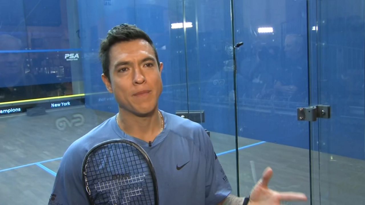 Latinoamericanos en torneo élite squash en Grand Central