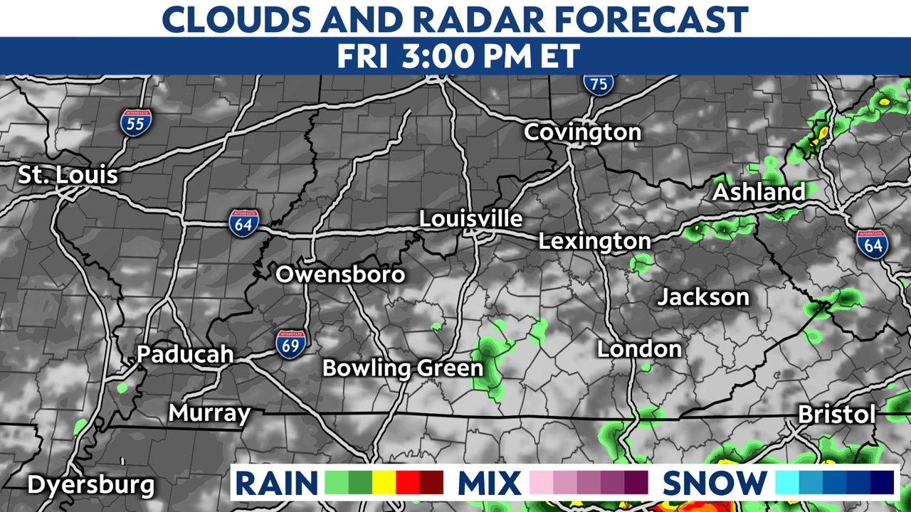 Showers today keep Flood Watch in place in eastern Kentucky