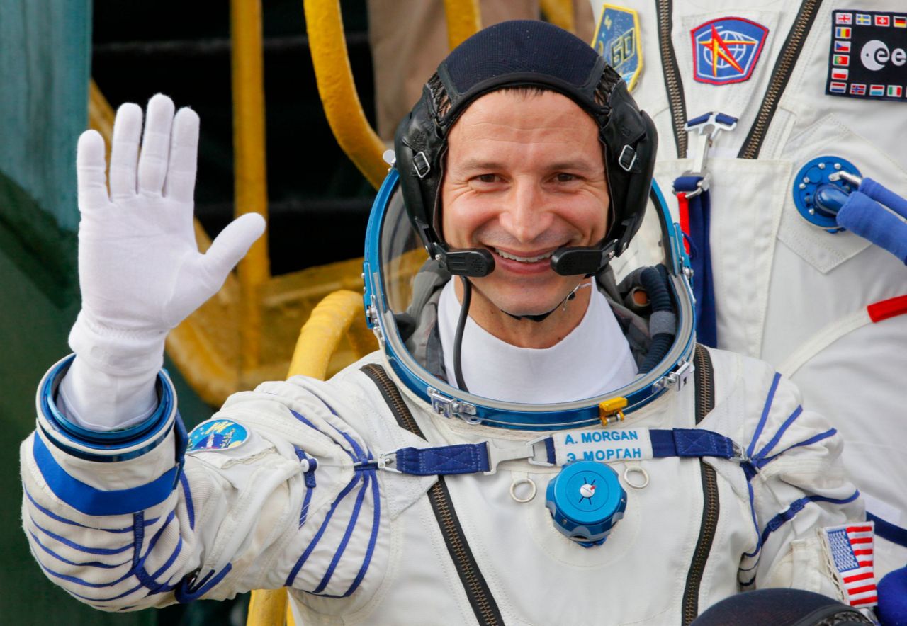 Russian, US astronauts blast off on moon landing anniversary
