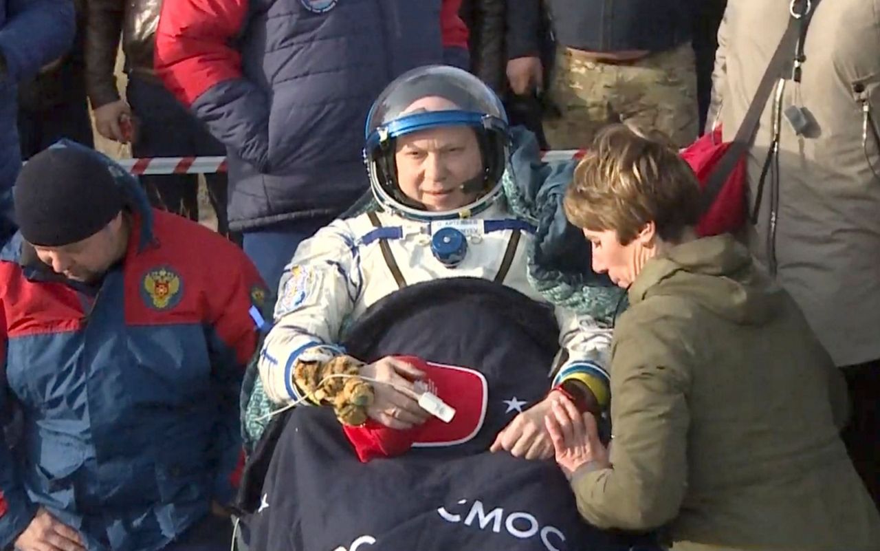 3 Russian cosmonauts return safely from Intl Space Station