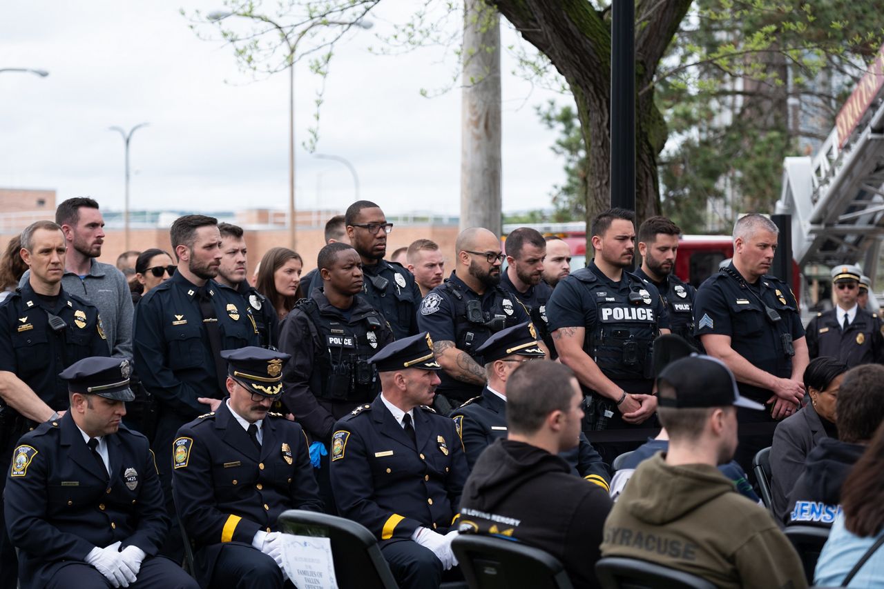 Syracuse Police remember 12 fallen officers in ceremony