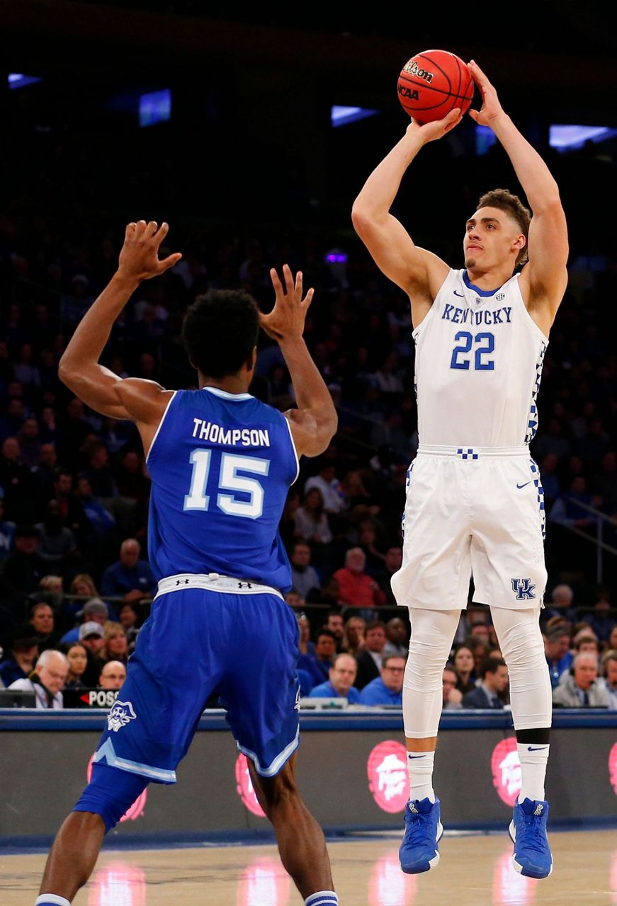 Seton Hall overcomes half-court shot to stun No. 9 Kentucky