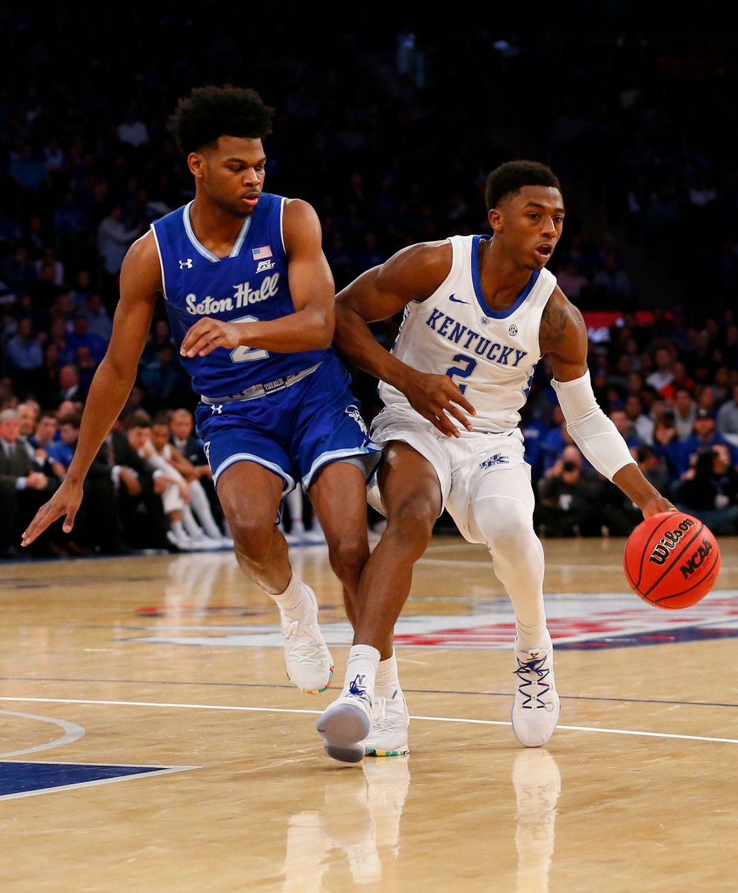 Seton Hall overcomes half-court shot to stun No. 9 Kentucky