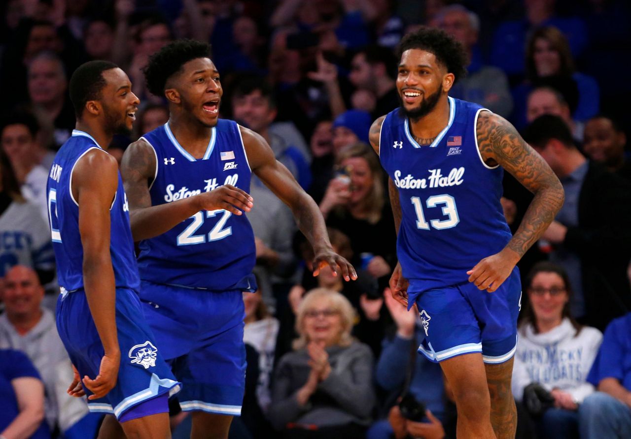 Seton Hall overcomes half-court shot to stun No. 9 Kentucky