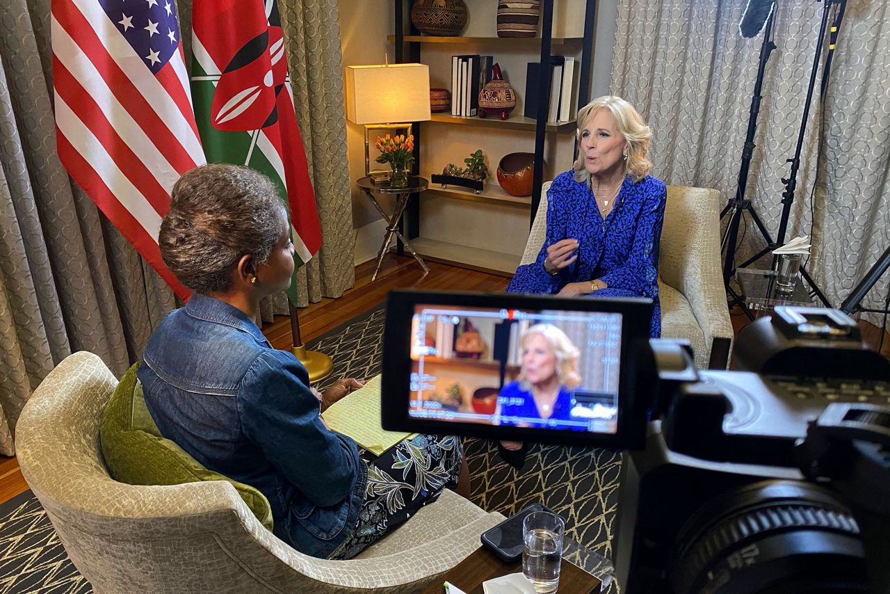 The AP Interview: Biden ready to run, US first lady says