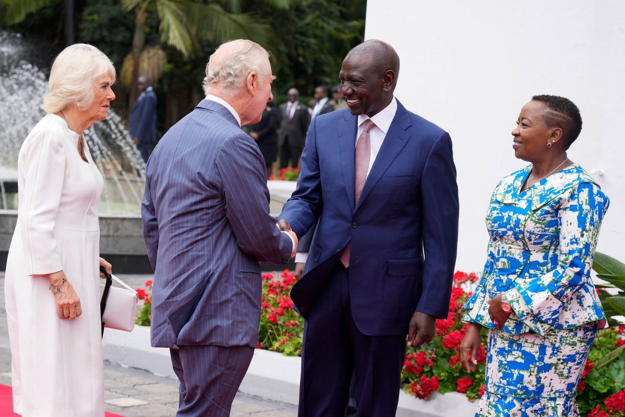 King Charles III is in Kenya for a state visit, his first to a ...