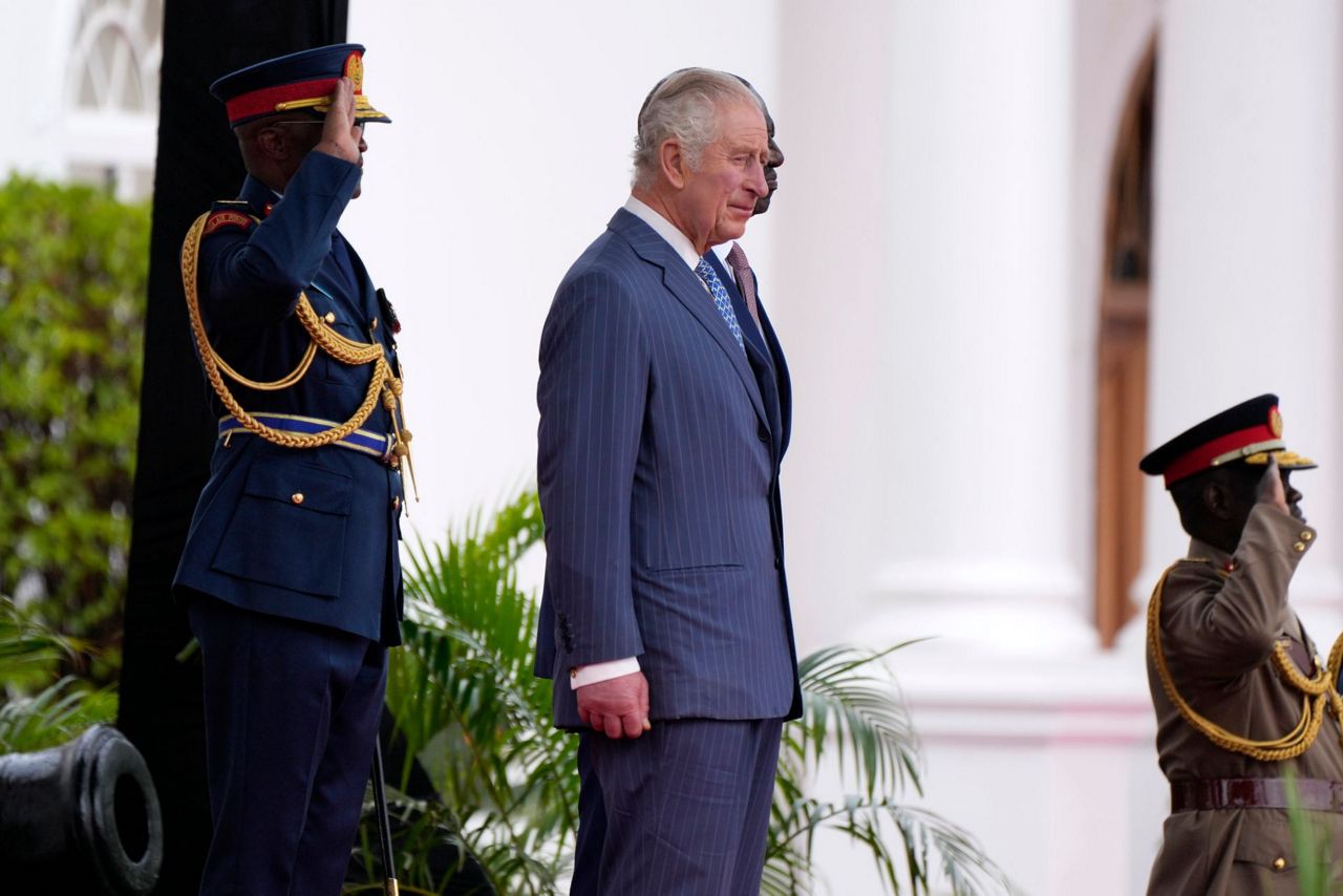 King Charles III is in Kenya for a state visit, his first to a ...