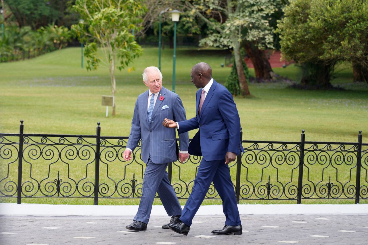 King Charles III is in Kenya for a state visit, his first to a ...