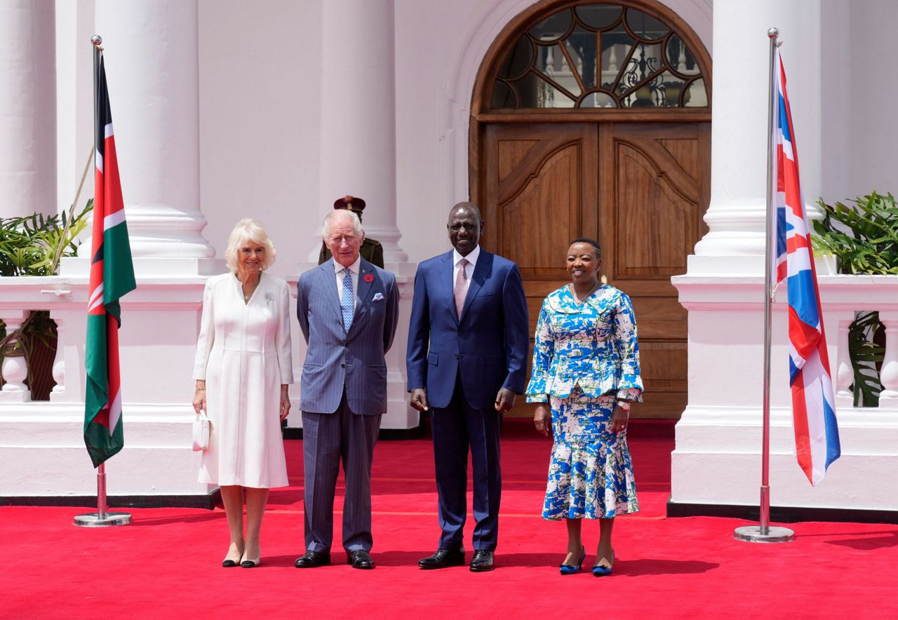 King Charles III is in Kenya for a state visit, his first to a ...