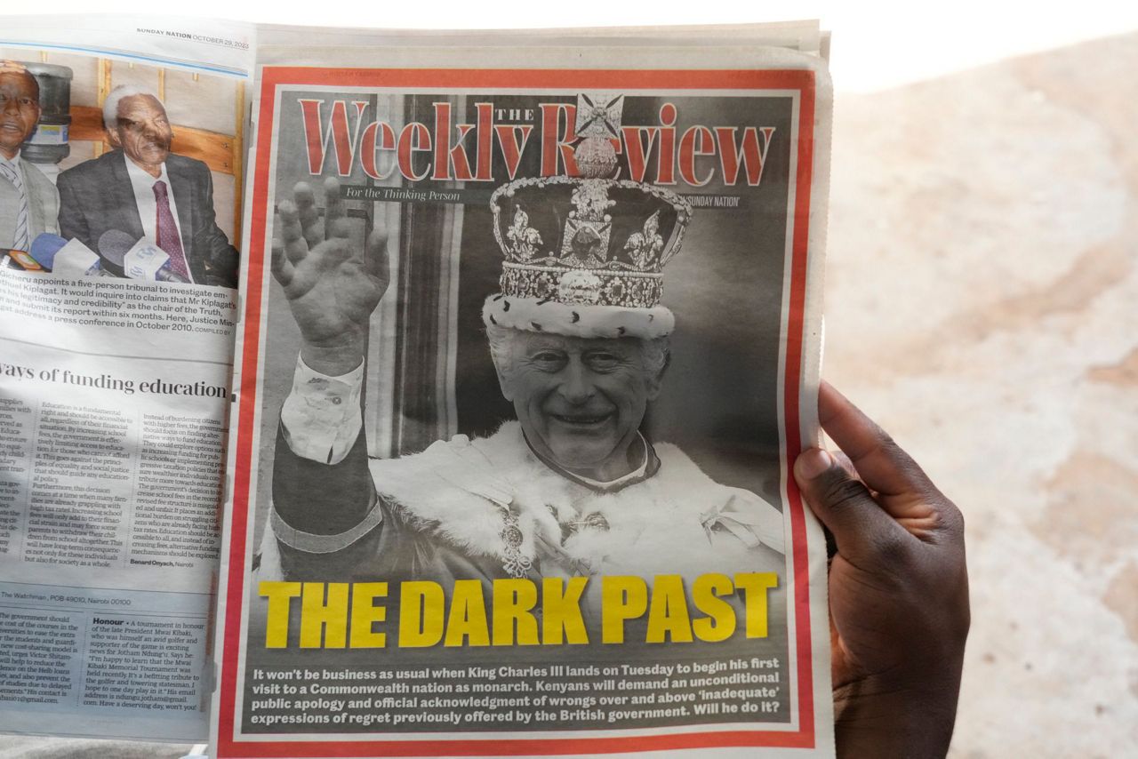 King Charles III is in Kenya for a state visit, his first to a ...