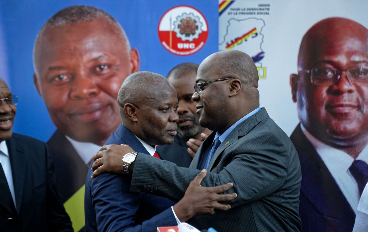 Congo's top 2 opposition parties join in presidential bid