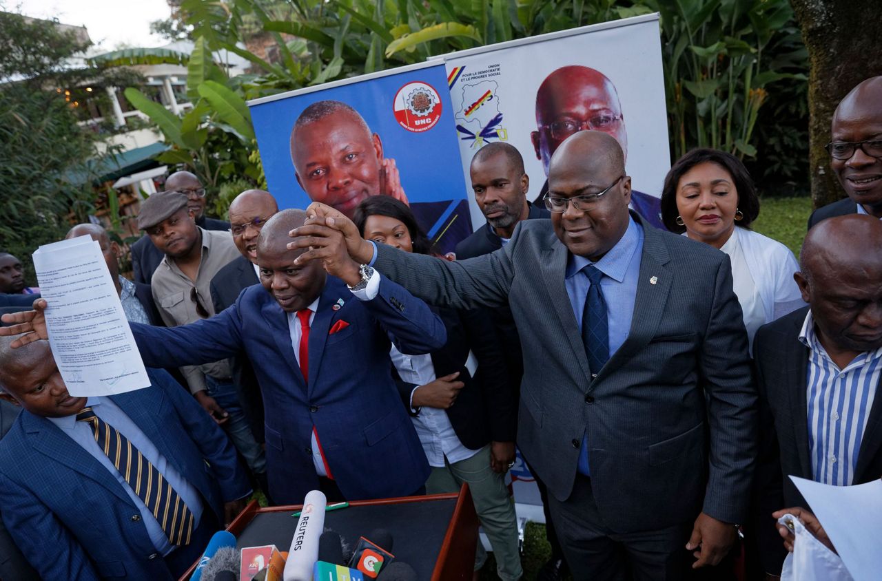 Congo's top 2 opposition parties join in presidential bid