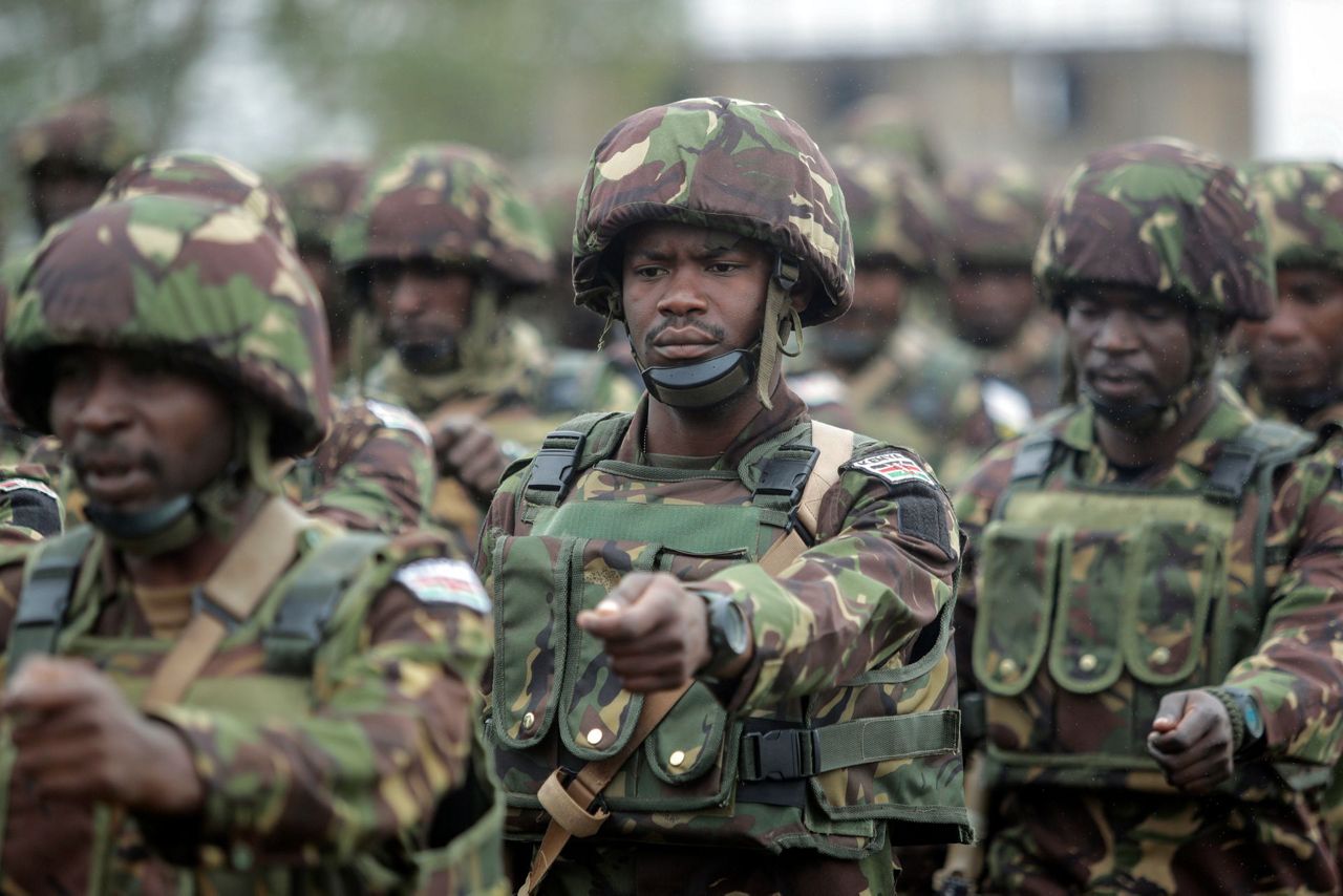 Kenya sends 1st batch of troops to rebel-hit eastern Congo