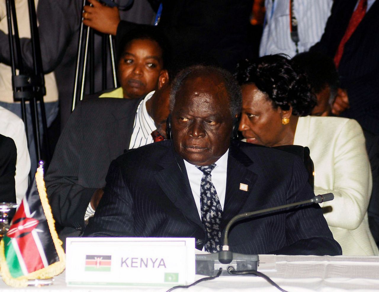 Former Kenyan President Kibaki is dead at 90