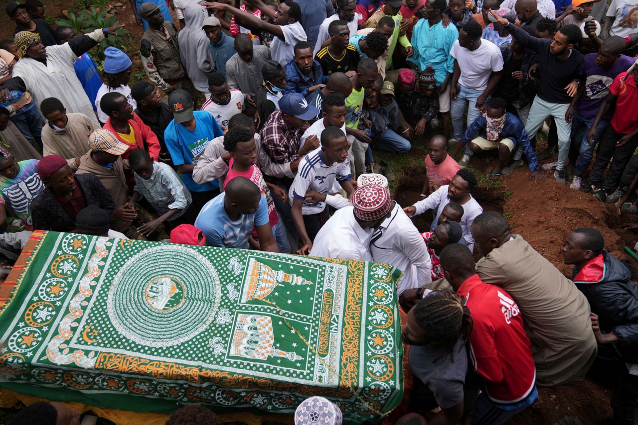 A mother's pain as the first victim of Kenya's deadly protests is buried