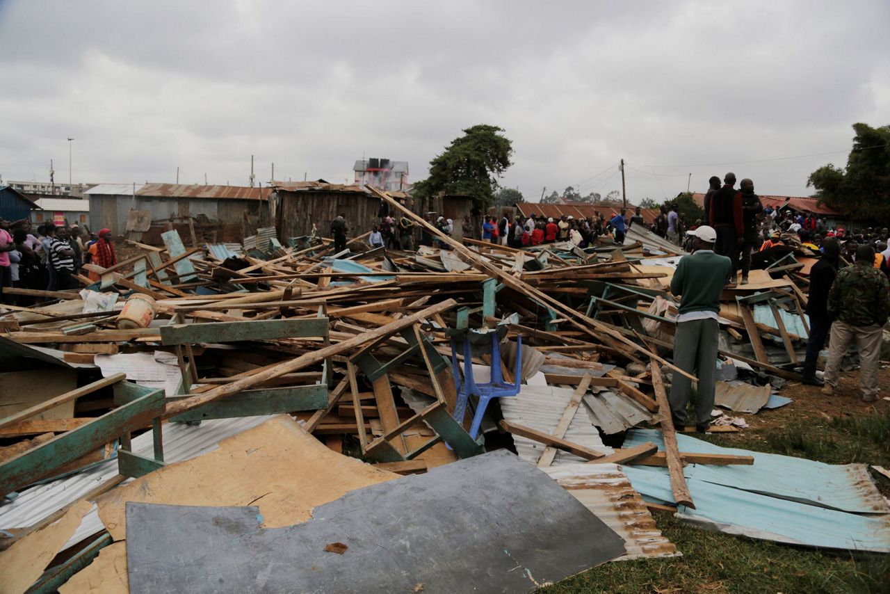 At least 7 killed as school collapses in Kenya's capital