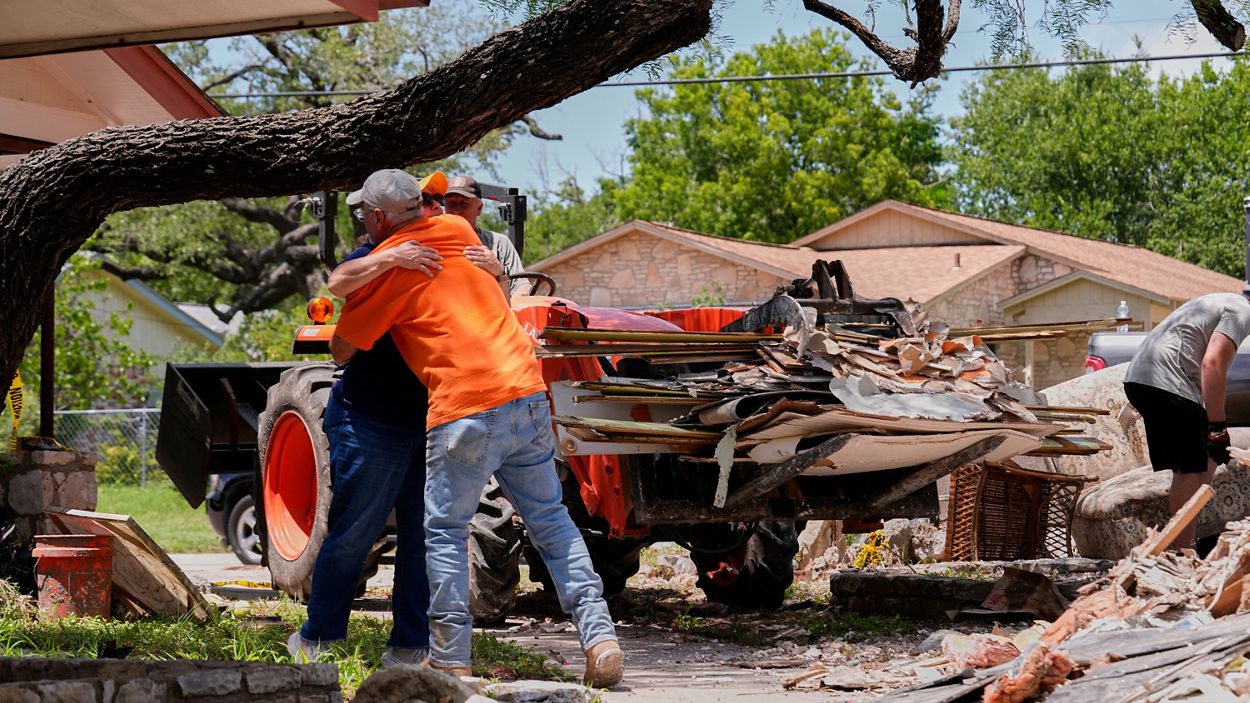 Texas family rebuilds dream home after devastating floods