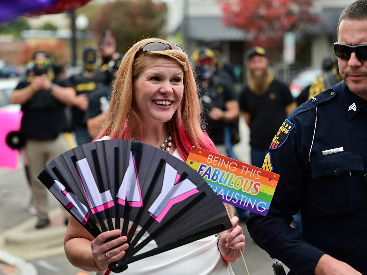 Drag show organizer persists after protests