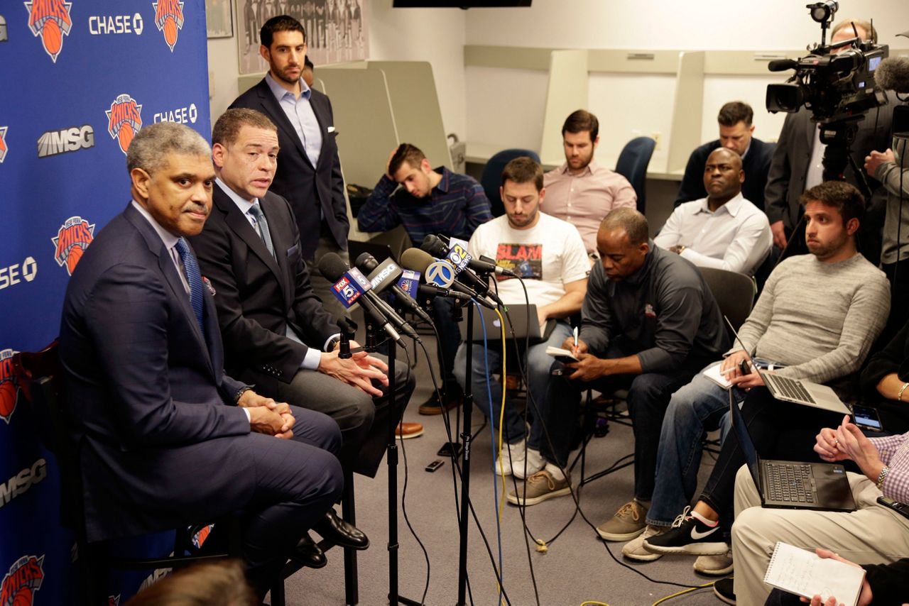 Knicks fire coach Jeff Hornacek after 2 seasons