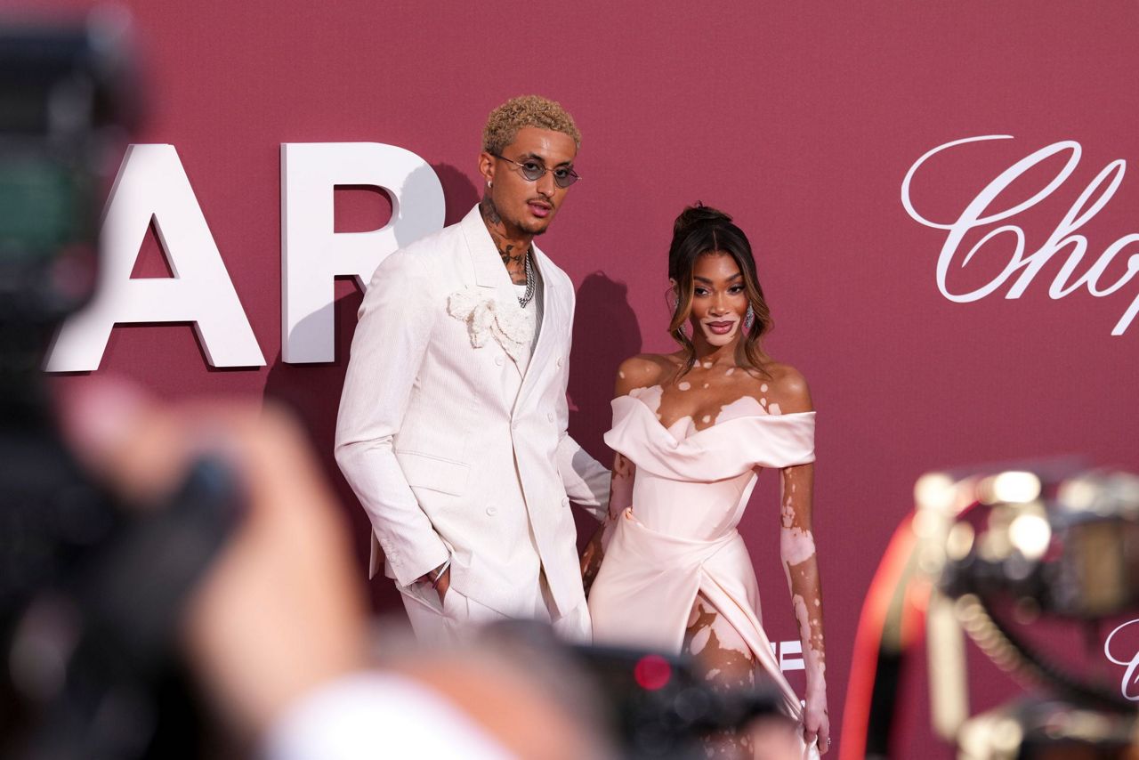 Milwaukee Bucks forward Kyle Kuzma and model Winnie Harlow are engaged