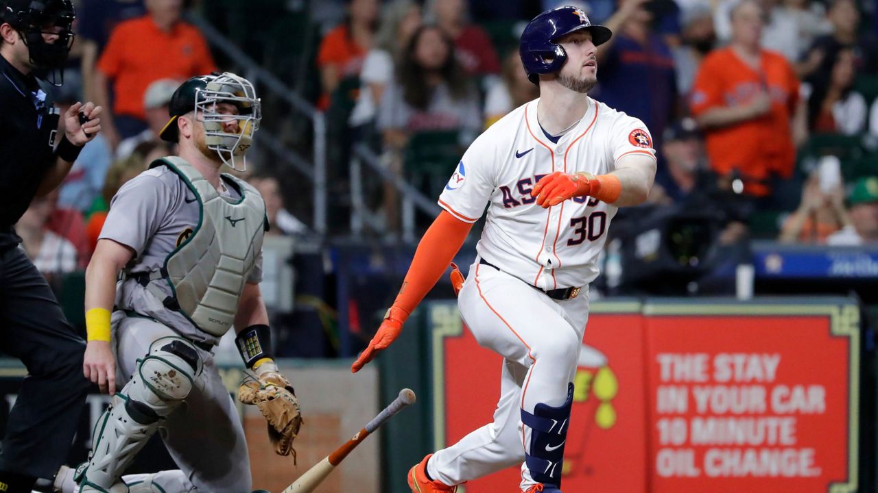 Athletics beat Astros 5-4