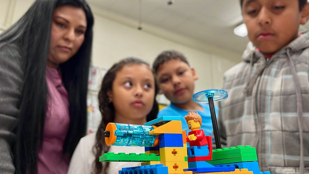 Teacher uses Legos to spark curiosity while learning