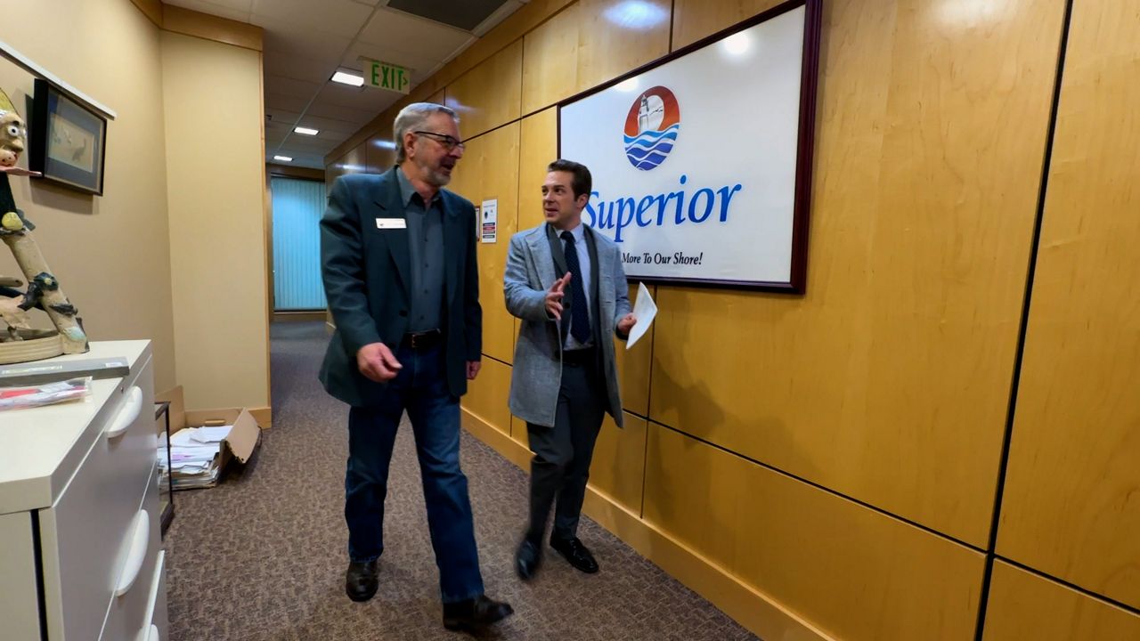 President Biden touts infrastructure spending in Superior