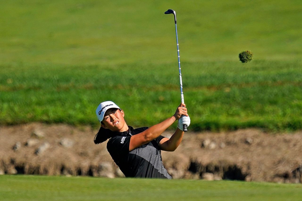 Chinese rookie Yin among 3 tied for LPGA Tour lead in Ohio
