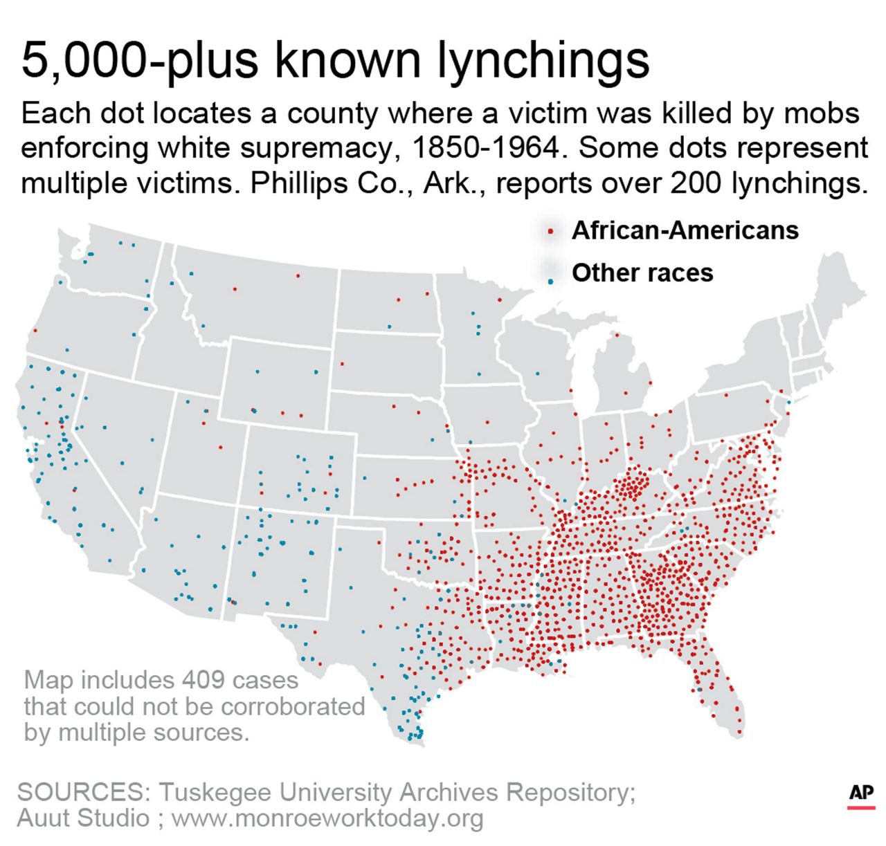 Trump claim brings new pain to relatives of lynching victims