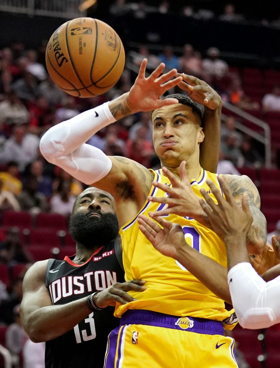 Harden's 50-point triple-double leads Rockets over Lakers