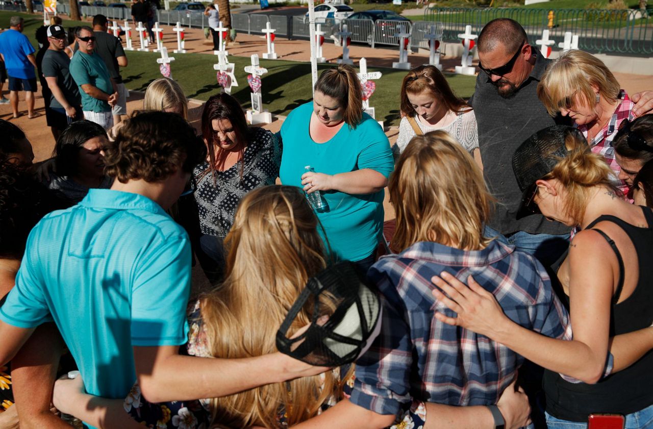 'Tragedy of grand scale': Events mark date of Vegas shooting