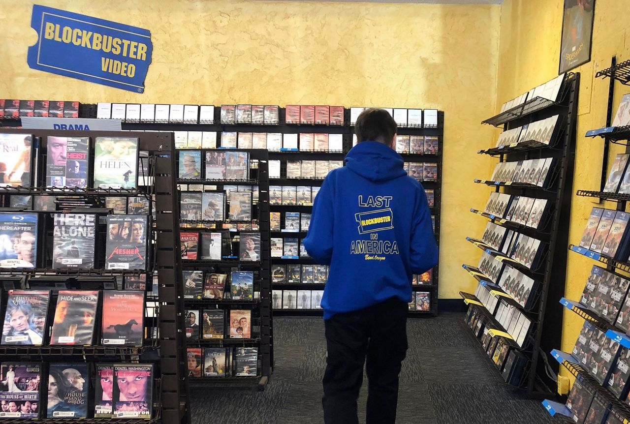 AP PHOTOS: World's last Blockbuster a tribute to Gen X past