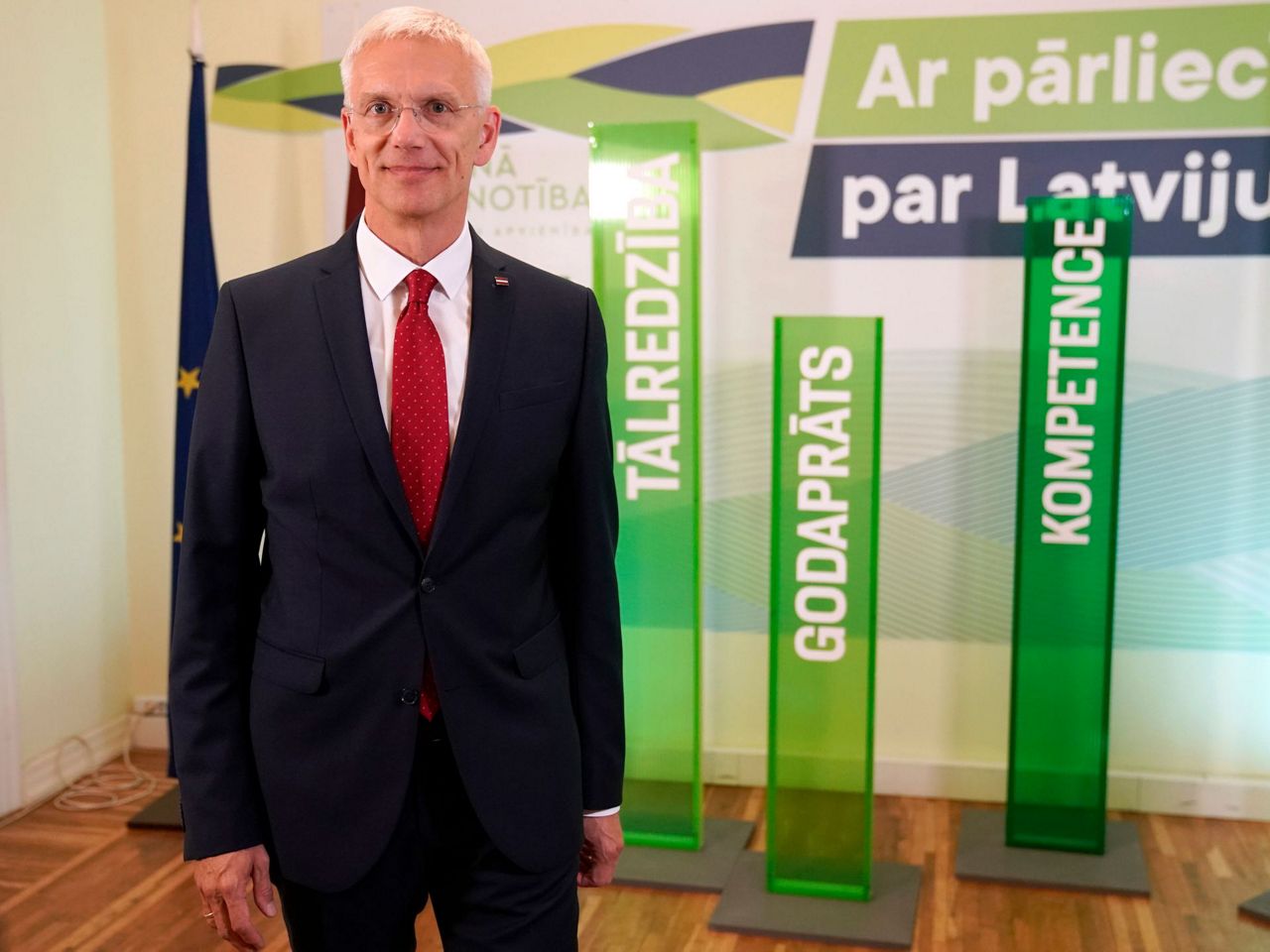 Latvian premier's party emerges on top in general election