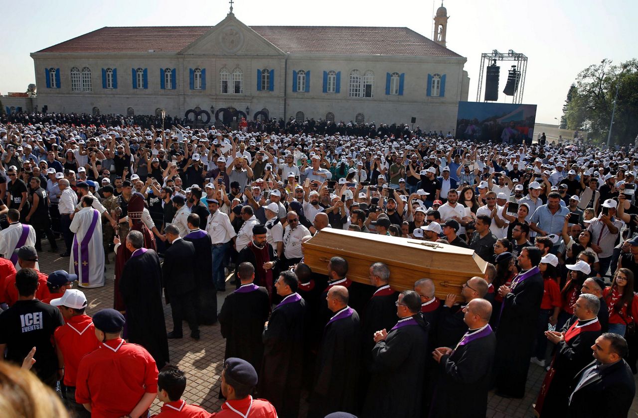 Lebanese bid farewell to ex-cardinal at state funeral