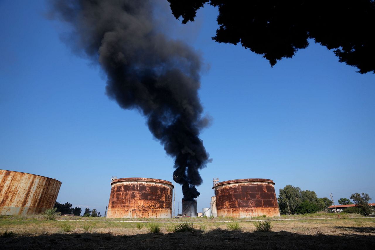 Huge fire breaks out at oil facility in southern Lebanon