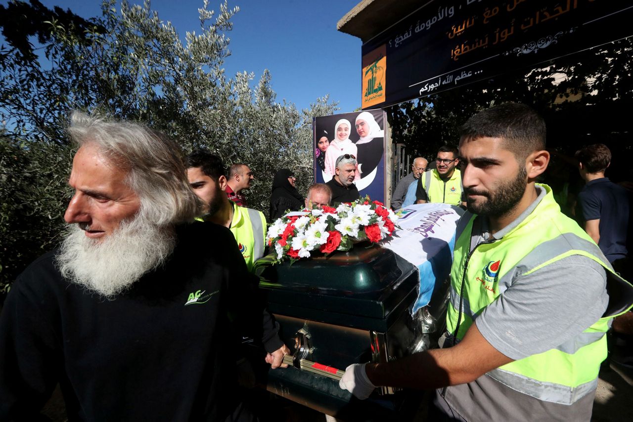 Lebanese woman and her 3 granddaughters killed in Israeli strike laid ...