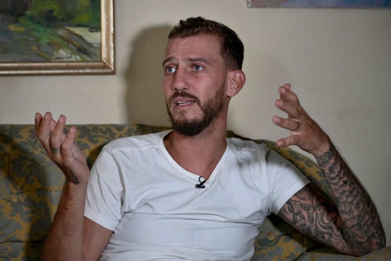 'Don't leave me': Survivor recounts Lebanon boat sinking
